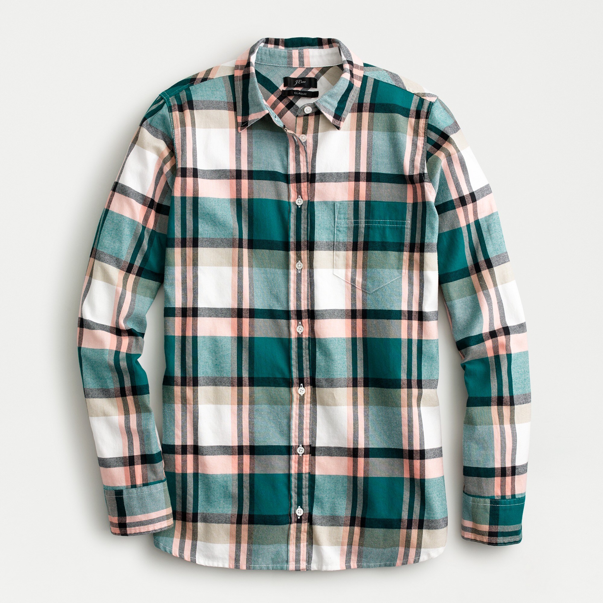 J Crew Boy Shirt Sizing J.Crew Mercantile Men's Slim Fit Flannel Plaid