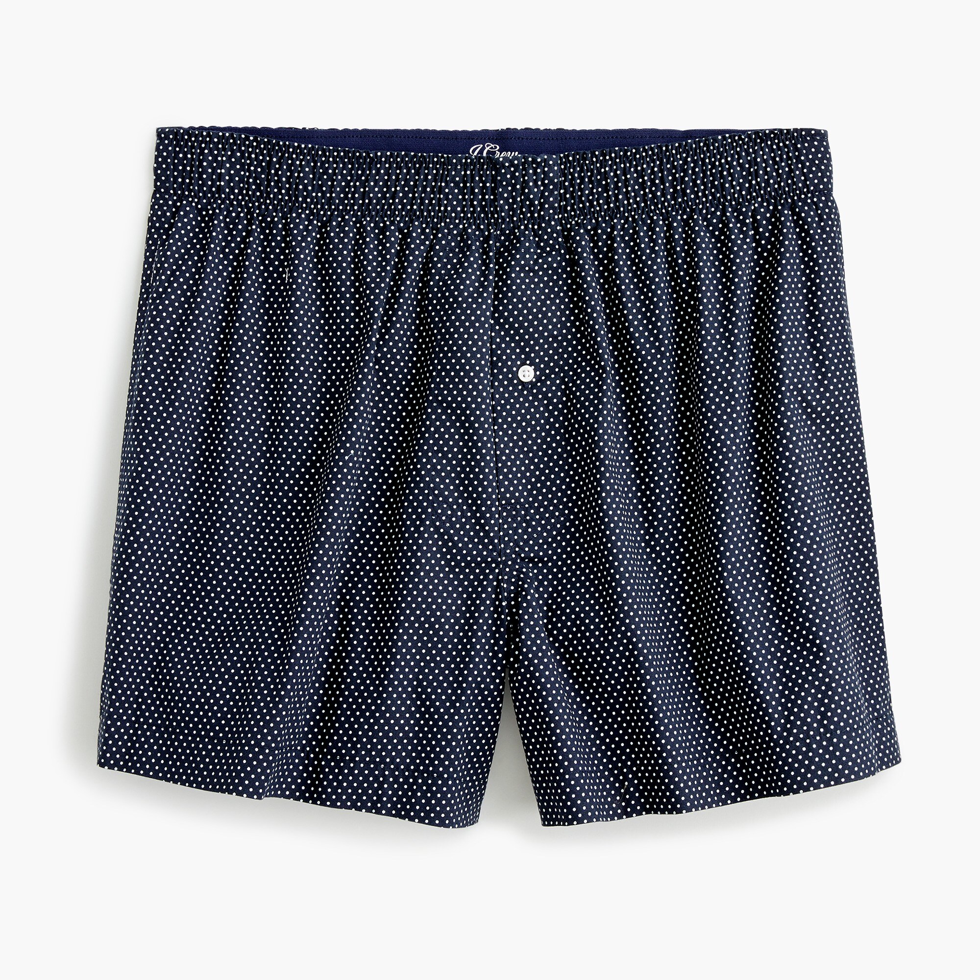 J.Crew: Stretch Microdot Boxers For Men