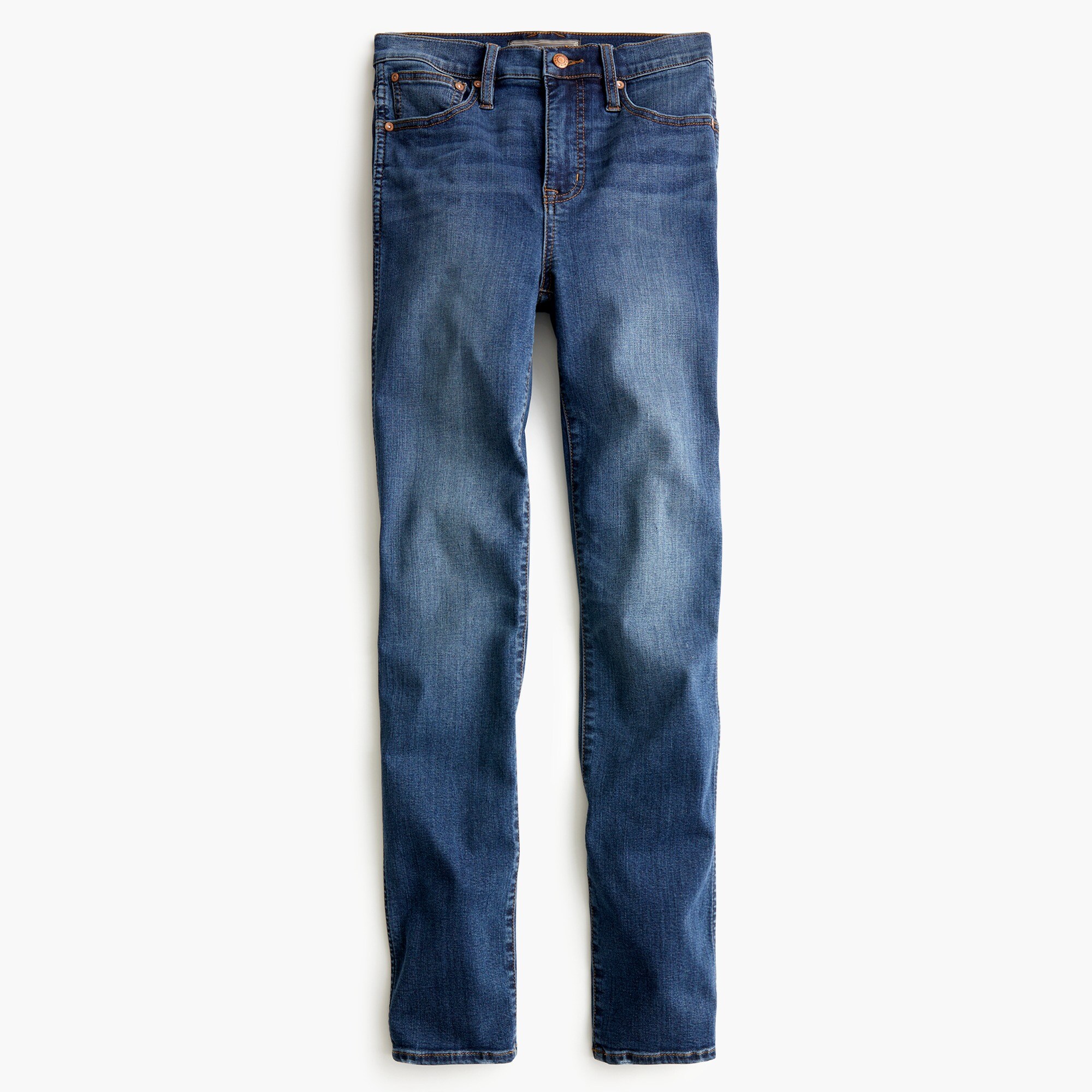 J.Crew: Point Sur Hightower Straight Jean In Vivid Indigo For Women