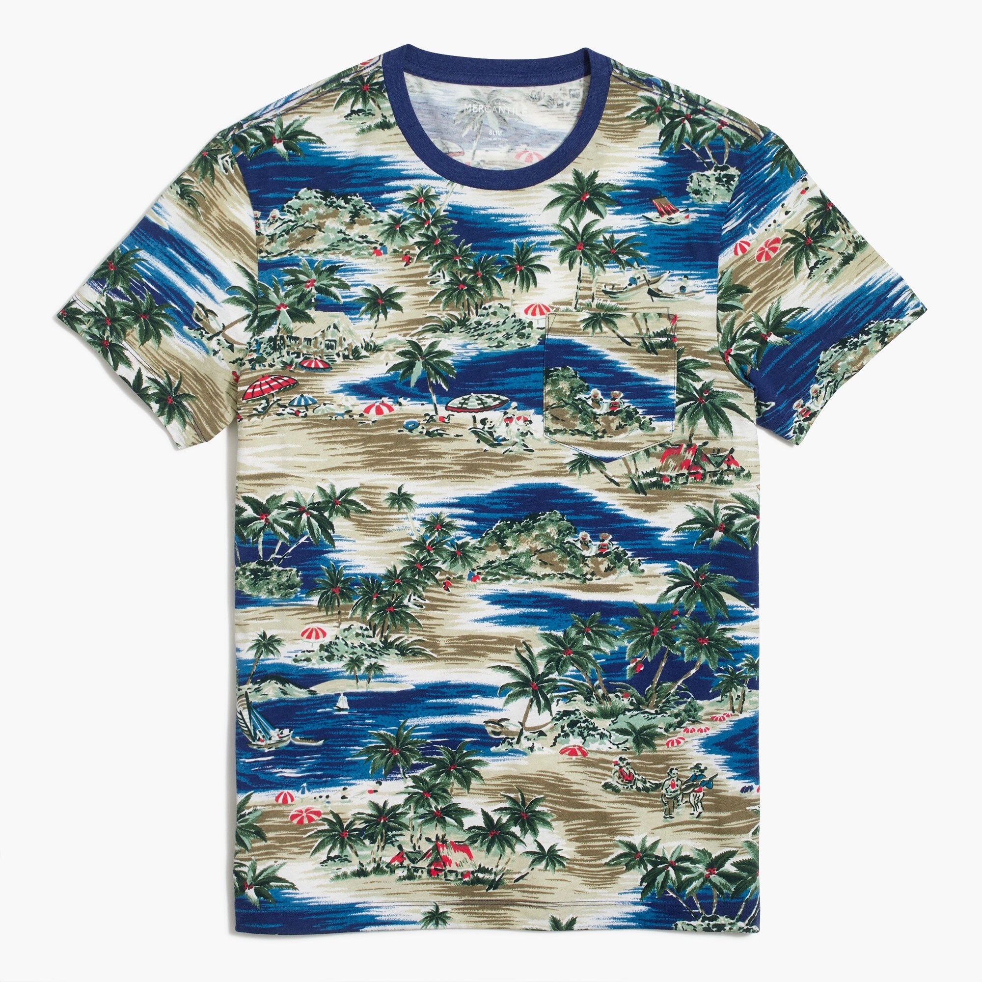 Factory: Beach Scene Tee For Men