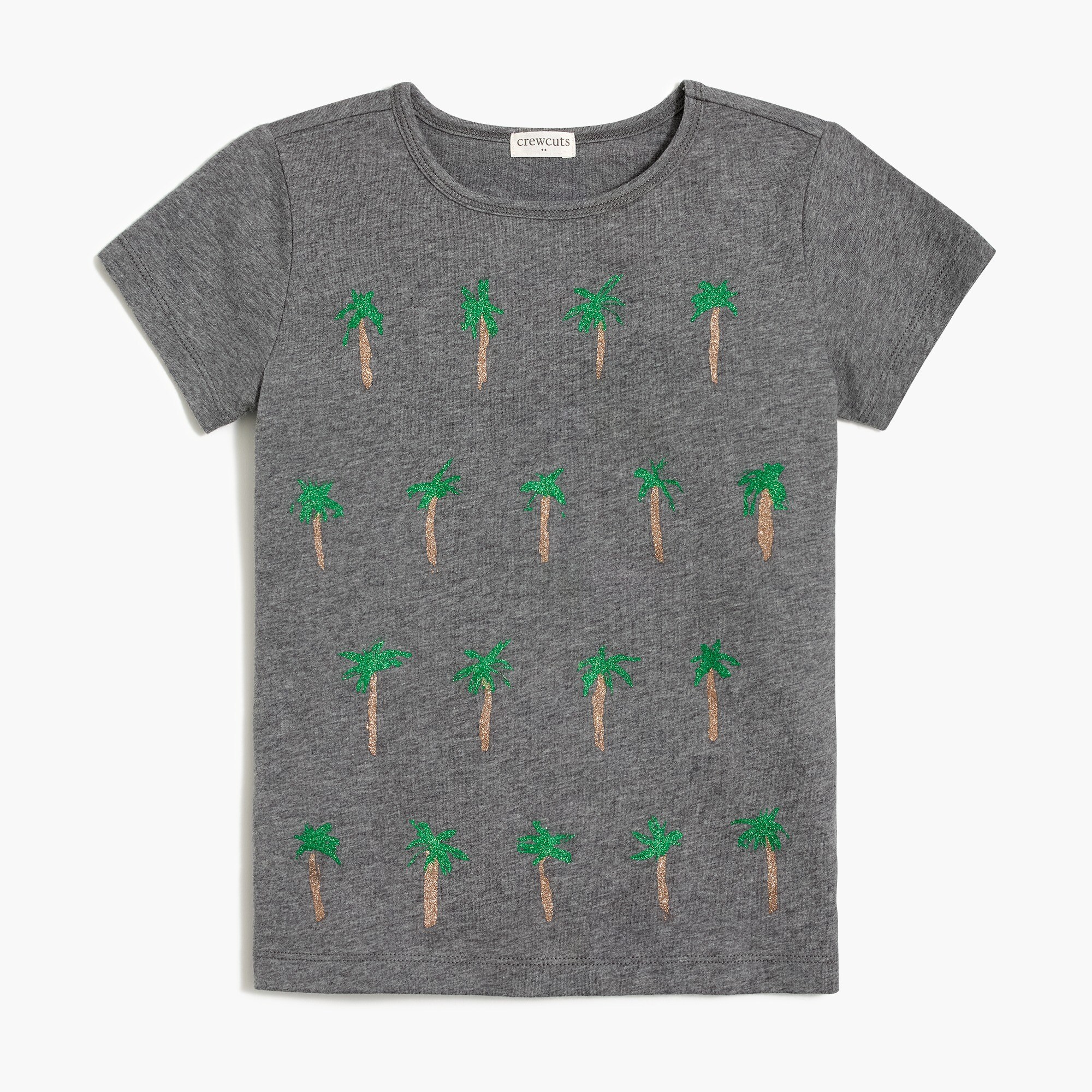 Factory: Girls' Palm Trees Graphic Tee For Girls