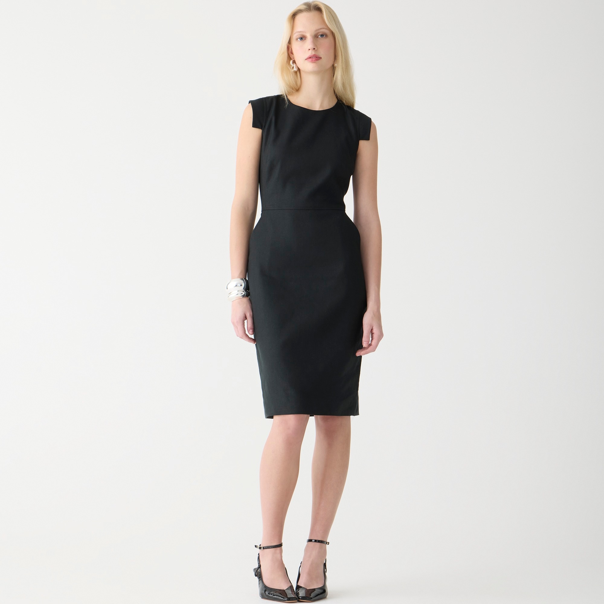 Womens Linen Blends Dresses And Jumpsuits J Crew