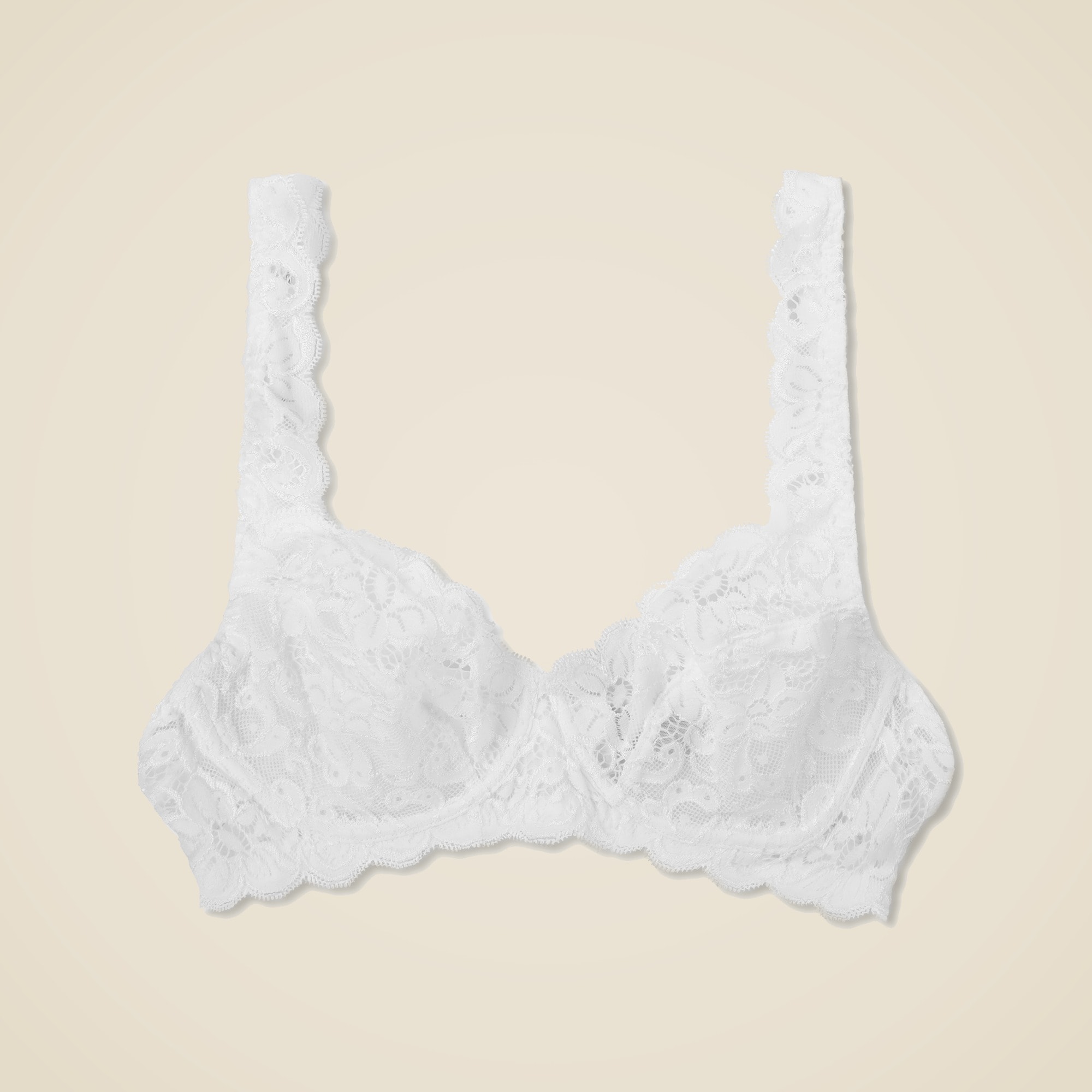 J.Crew: HANRO® Luxury Moments Underwire Bra For Women