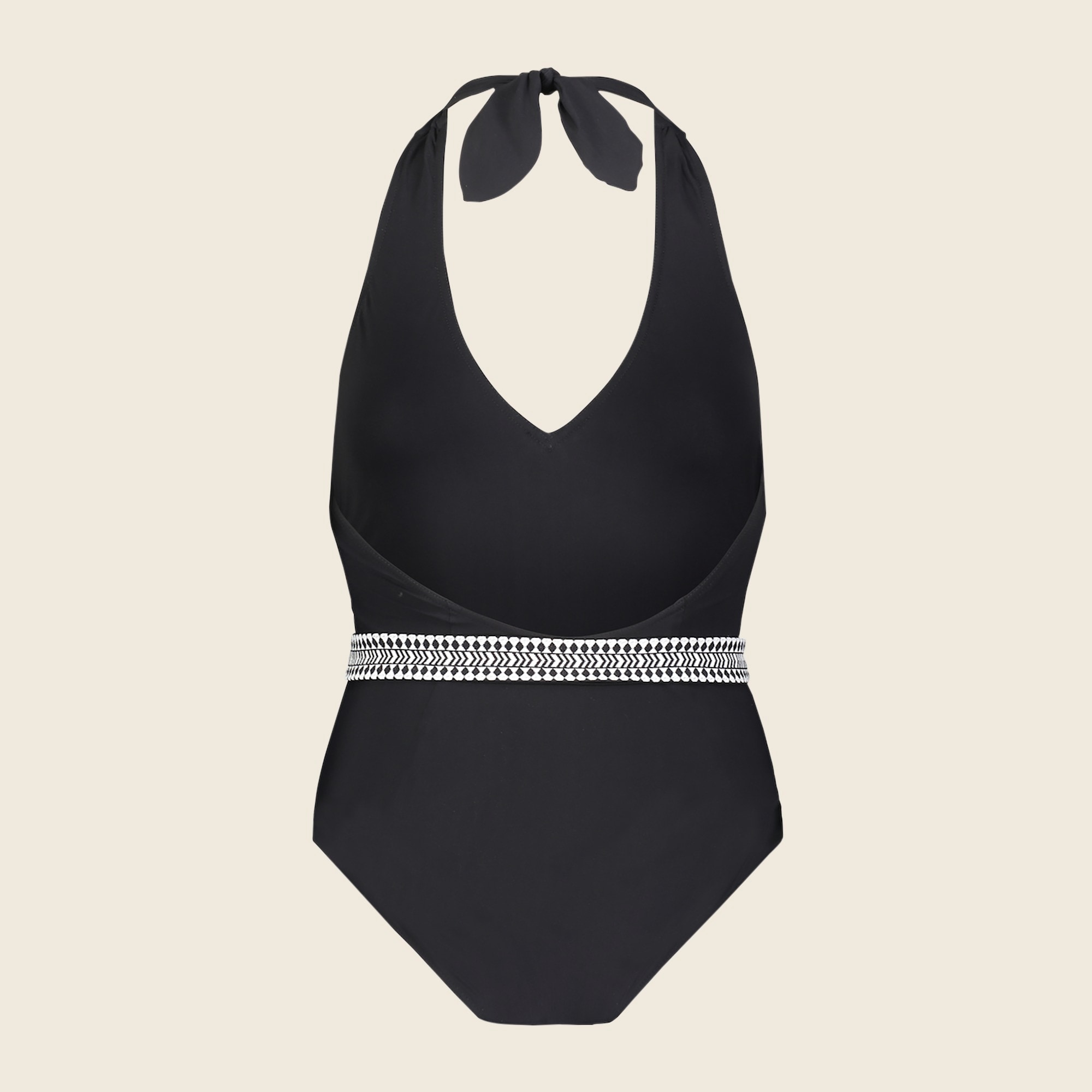 J.Crew: Lemlem Sofia Deep-V Belted One-piece Swimsuit For Women