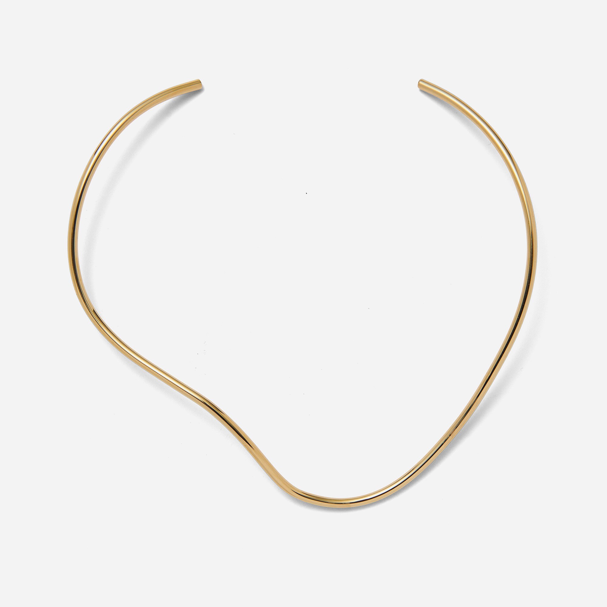 Lady Grey Curve Collar For Women